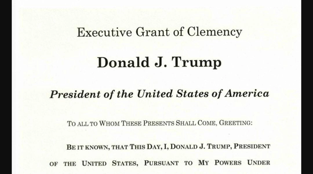 DOCUMENTO: Tenemos el indulto de Wanda Vázquez y otros dos