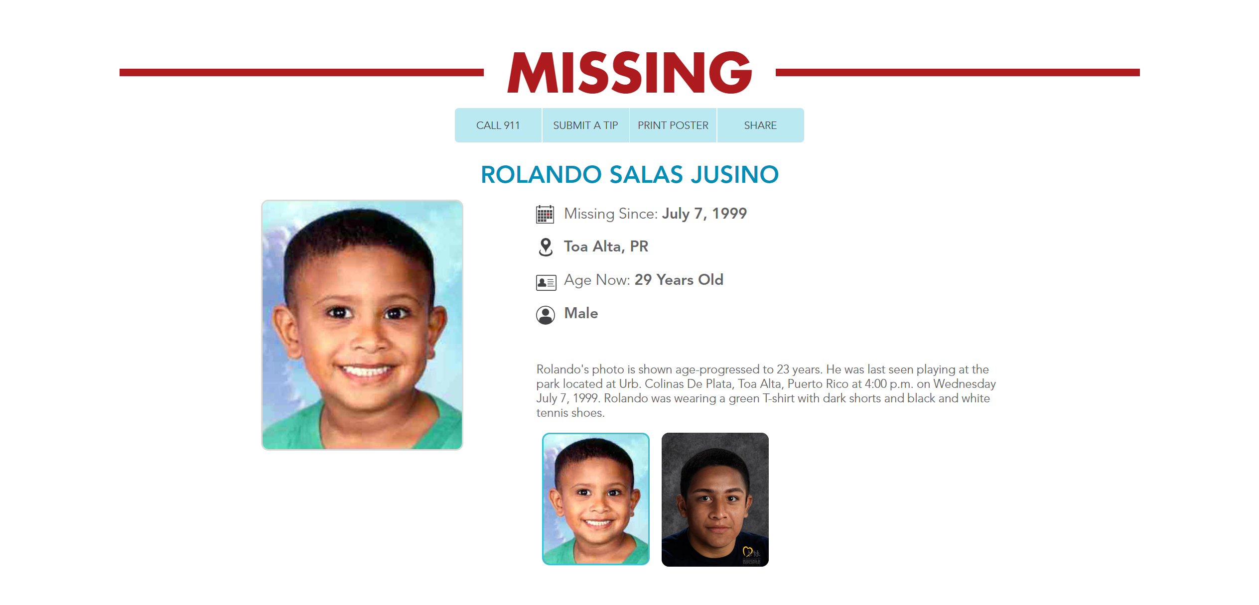 No era Rolandito el hombre que Interpol y DSP creyeron haber encontrado en Estados Unidos | INDIARIO