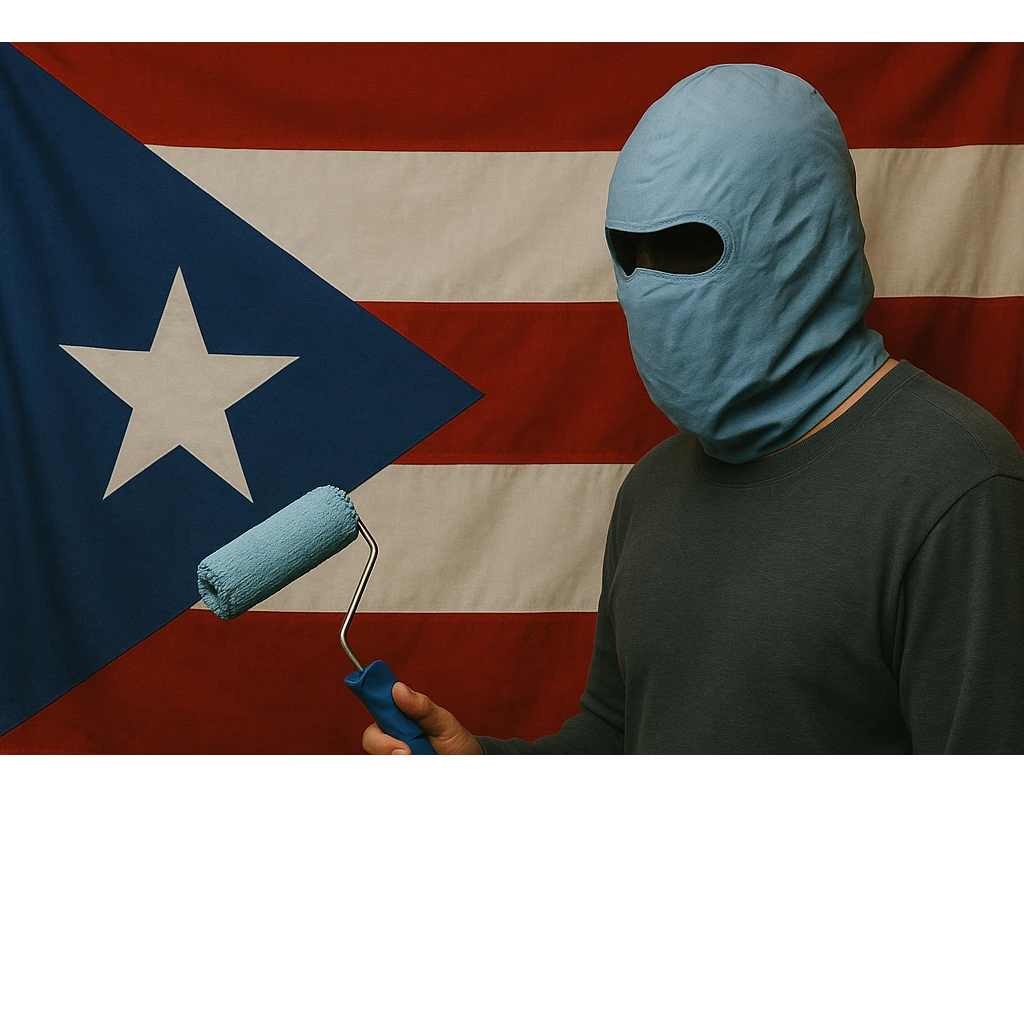 La bandera de Puerto Rico es azul turquí, no azul celeste | INDIARIO