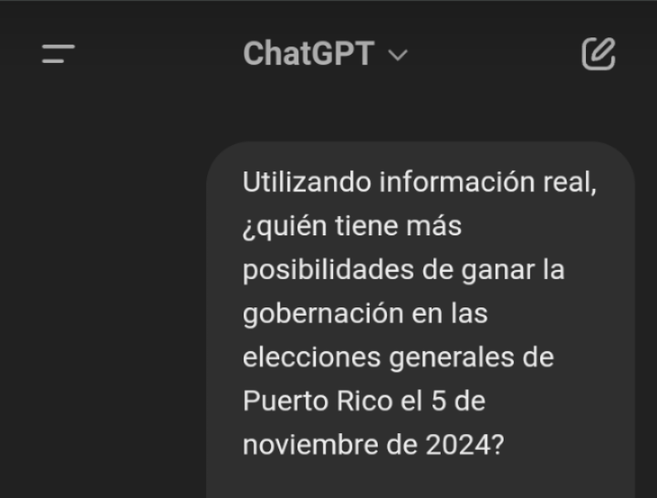 🤖 Le preguntamos a ChatGPT quién será el nuevo gobernador de Puerto Rico